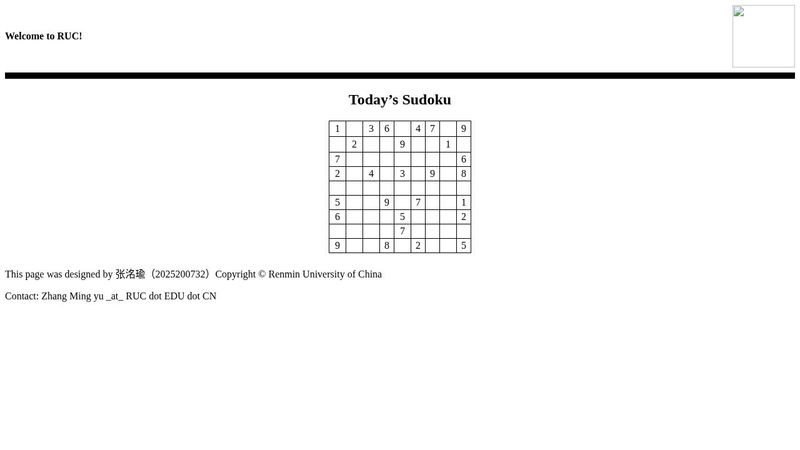 Sudoku-table-design
