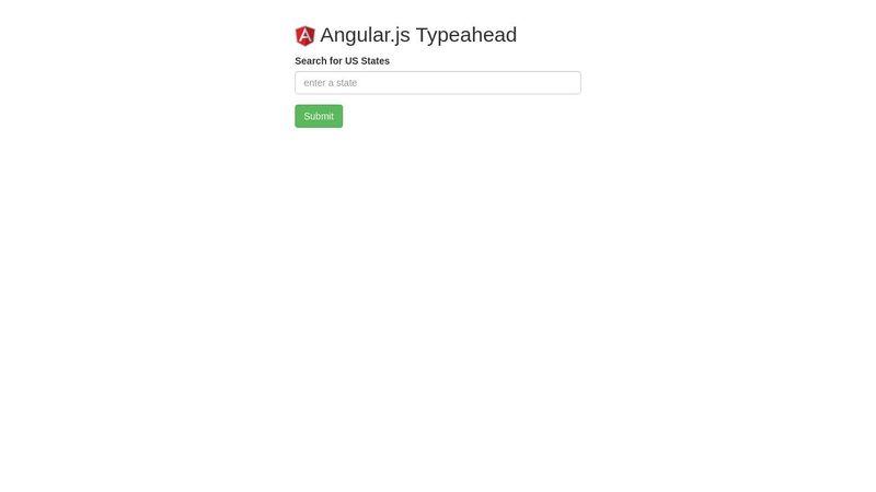 Angular.js - Typeahead
