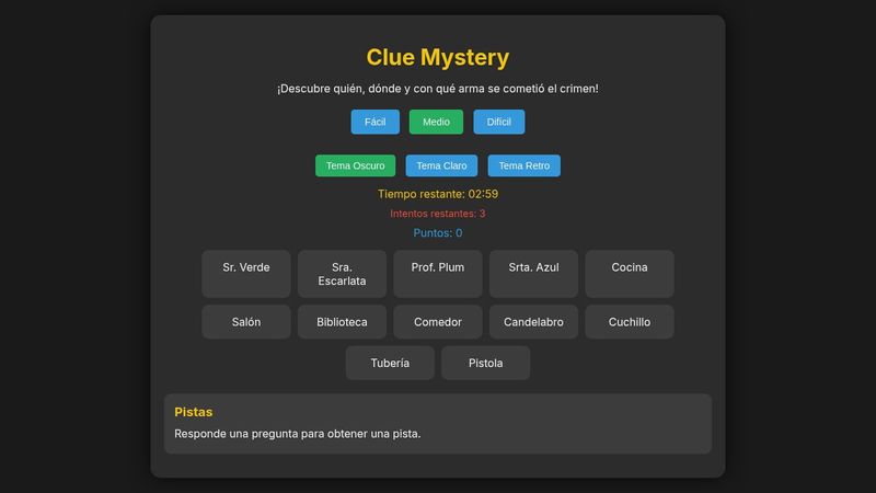 Clue Mystery