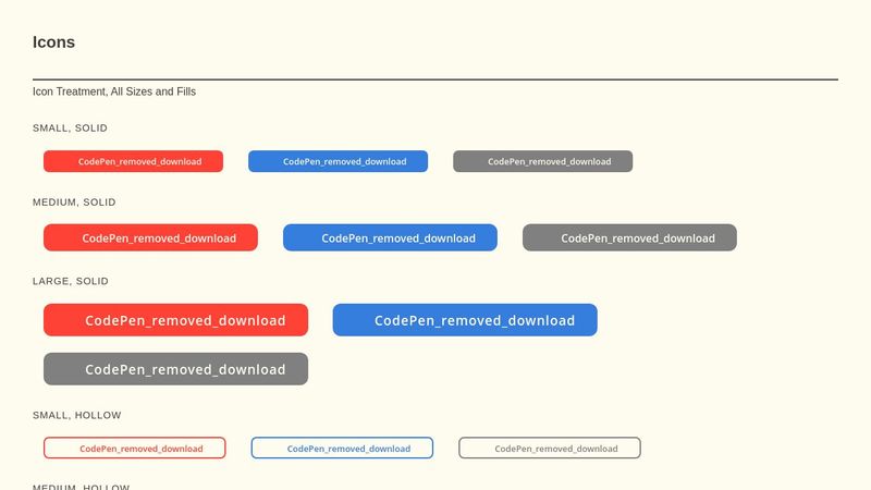 Icons: Building a better button in CSS