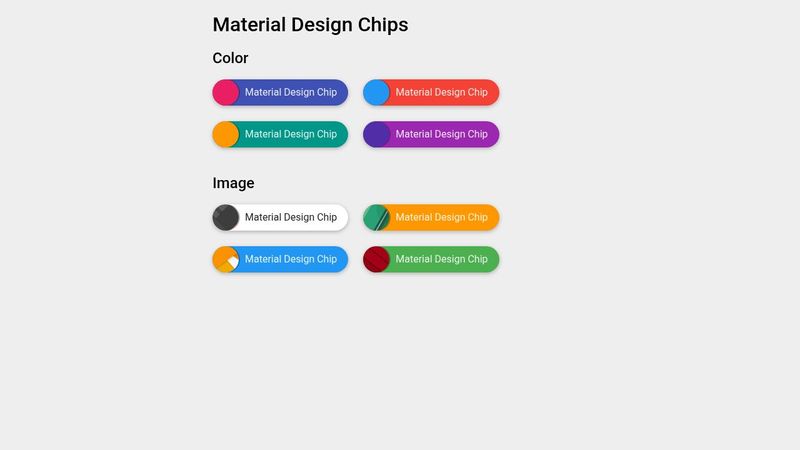 Material Design Chips
