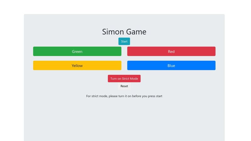 Simon Game