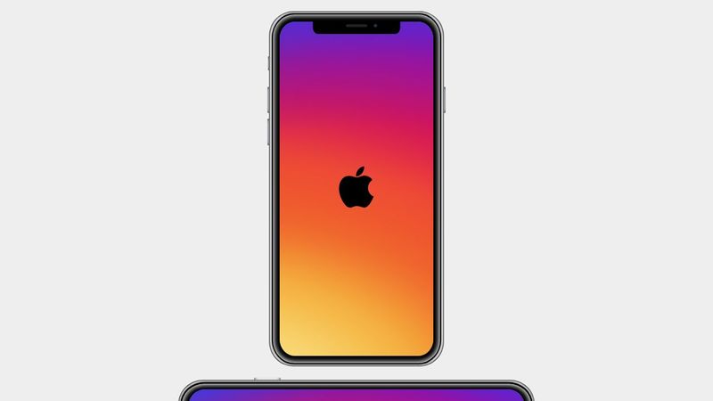 Responsive html/css apple iPhone X mockup