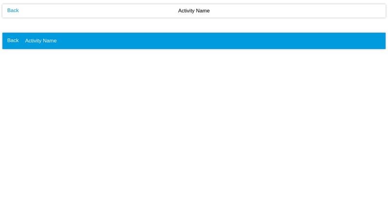 Ionic Header with Basic HTML/CSS