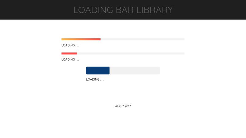 Day 9: Simple CSS Loading Bars