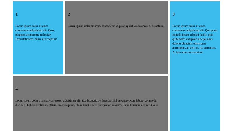 Responsive CSS Grid Layout