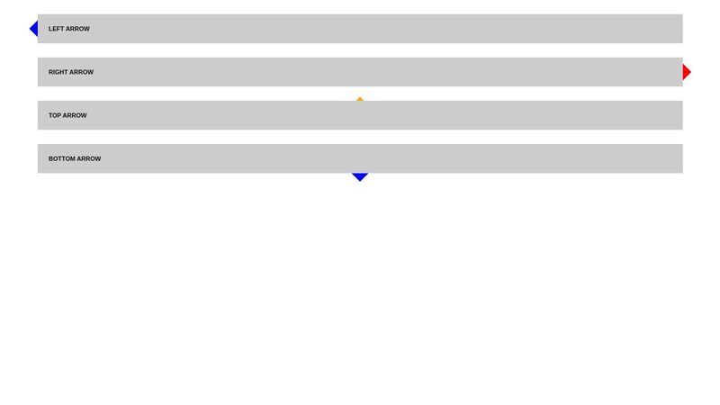 Simple, modular CSS arrows.