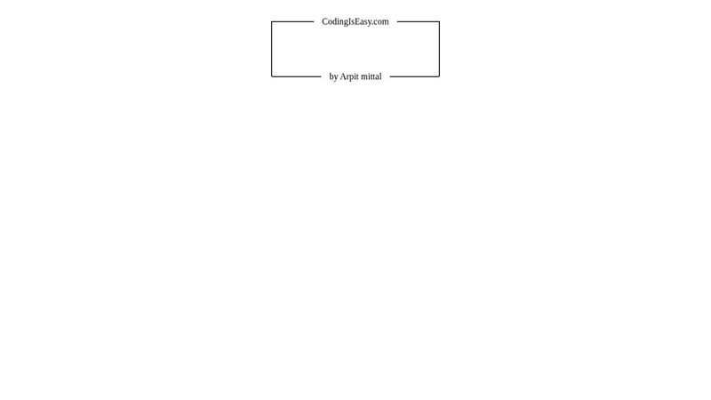 Border Top Text In Border CSS Border Top Text In Border CSS