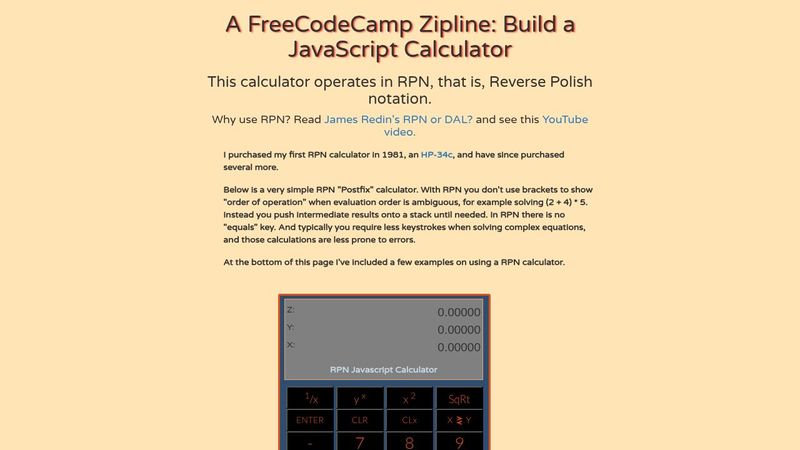 Build a JavaScript Calculator