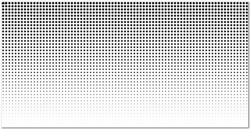 Pure CSS halftone pattern (1 element)