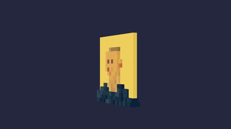 My VoCSSel model - A 3D Pure CSS & HTML Model Made With VoCSSels