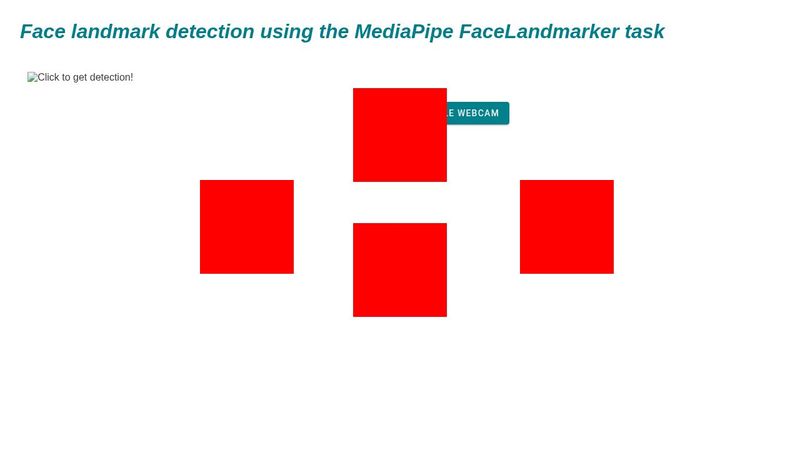 MediaPipe Face 2023 - arrow_key