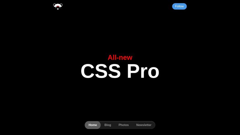 Css Only Nav Indicator With Scroll Driven Animation Andand Anchor Positioning Chome 116