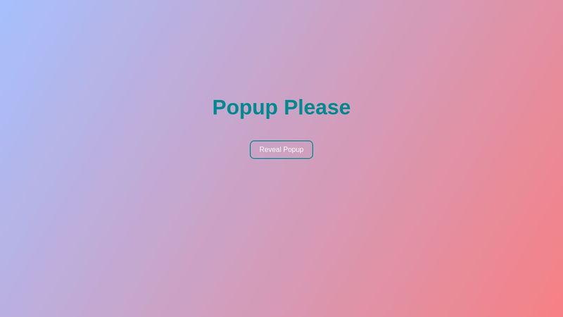 Fixed Popup CSS Only (Click outside of popup to close)