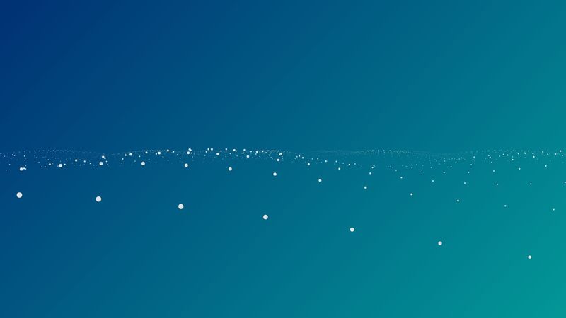 three.js canvas - particles - waves