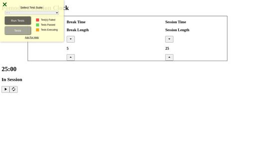 Front End Development Libraries Projects - Build a 25 5 Clock - JavaScript - The freeCodeCamp Forum