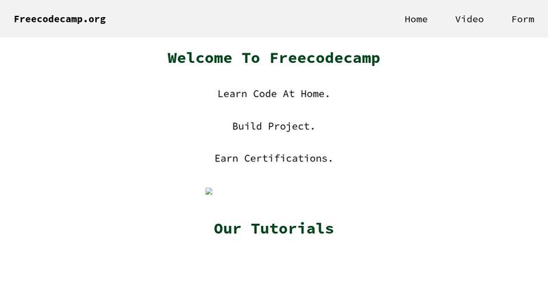 Product Landing Page (Freecodecamp)