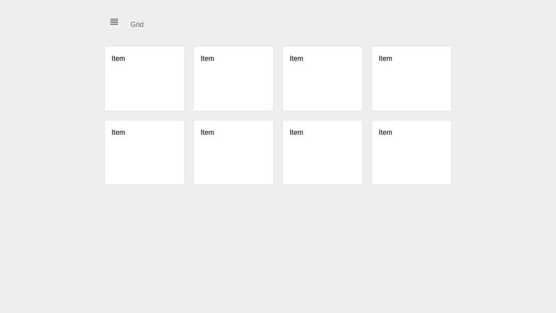 List to Grid Toggle - VUE