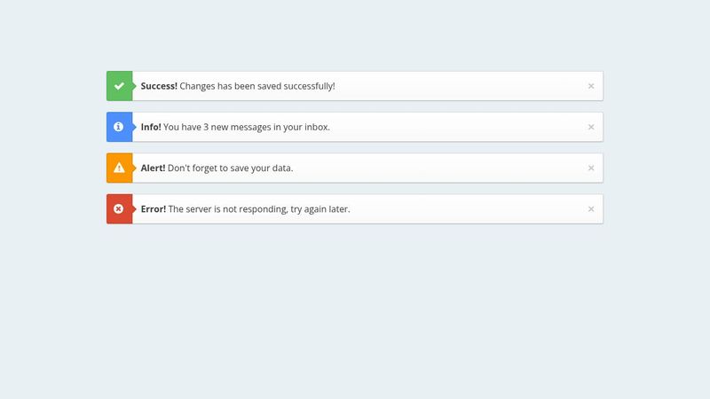 Pure Css3 Alert Box 8490