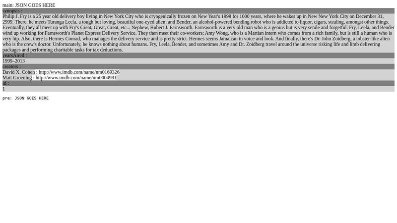 fetch(baseURL), .then((resp) => resp.json()), JSON.stringify()