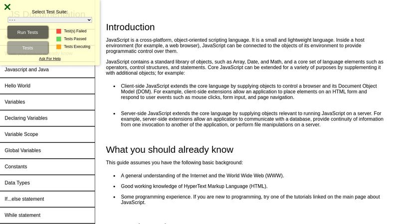 FreeCodeCamp Project: Technical Documentation Page