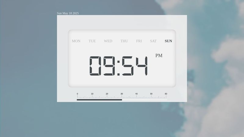 digital clock