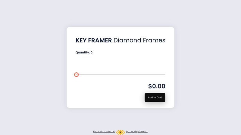 💎 Diamond Slider 💎 | @keyframers 4.4