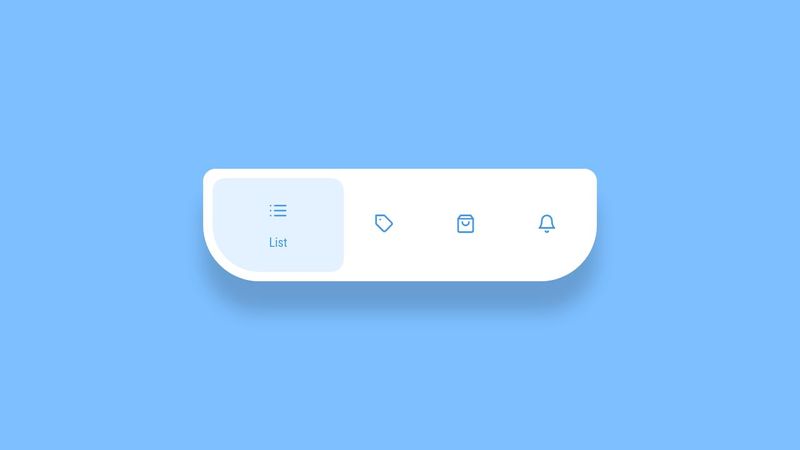 Tab Bar Menu Animation