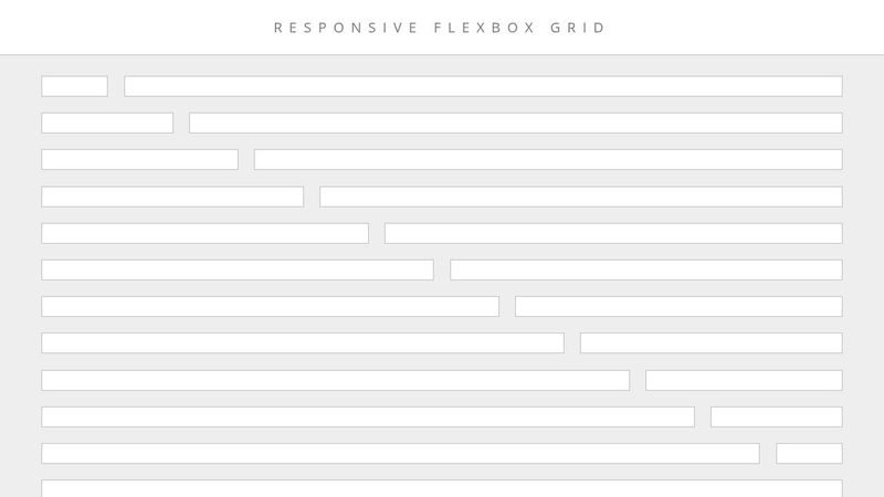 Responsive Flexbox Grid