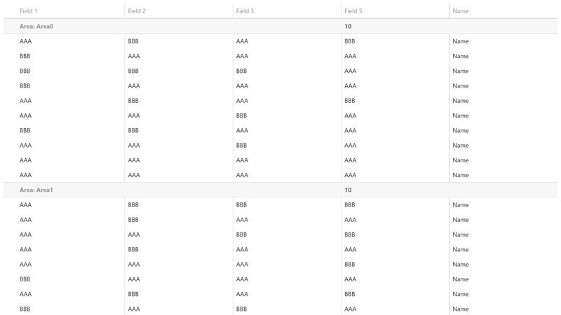 Horizontal Virtual Scrolling - DevExtreme Data Grid