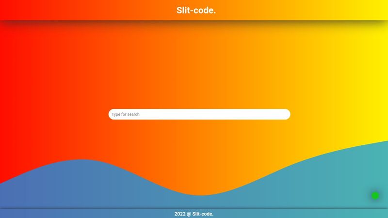 Project Search Website