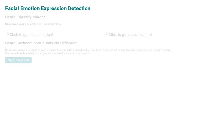 MediaPipe Facial Emotion Expression Detection