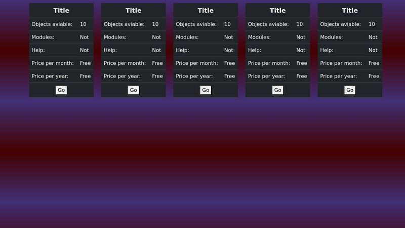 Bootstrap table 5 in a row