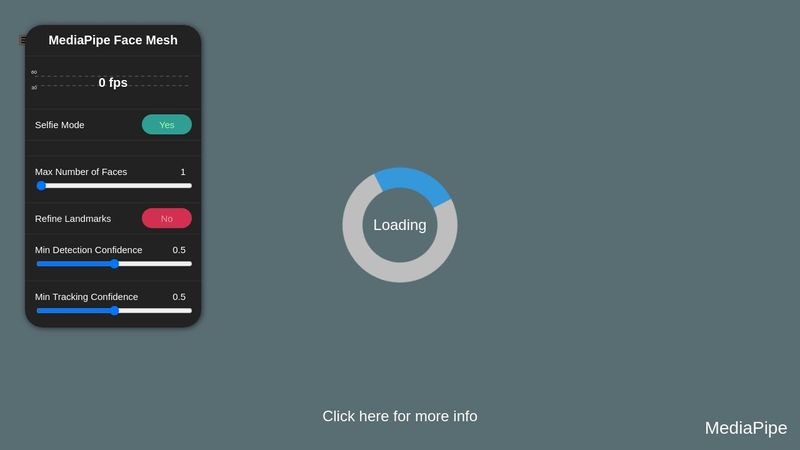 MediaPipe - Face Mesh