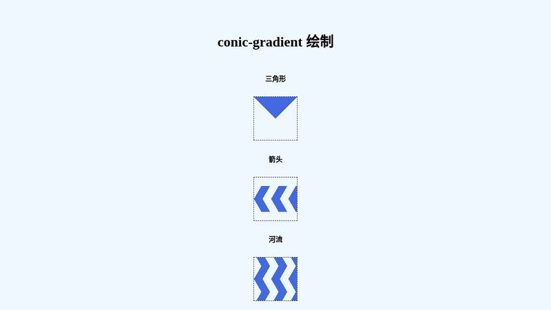 CSS conic-gradient