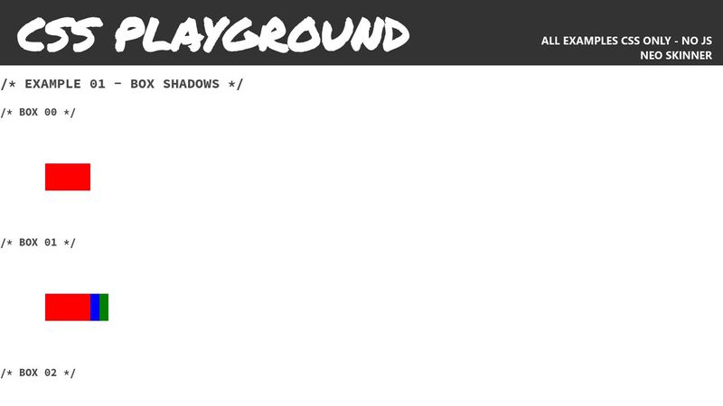 CSS Playground