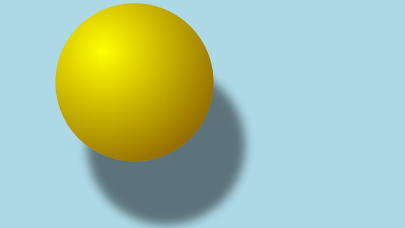 Pure CSS Sphere