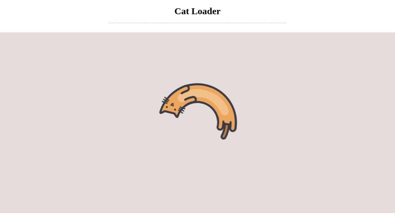 [CSS] Cat loader