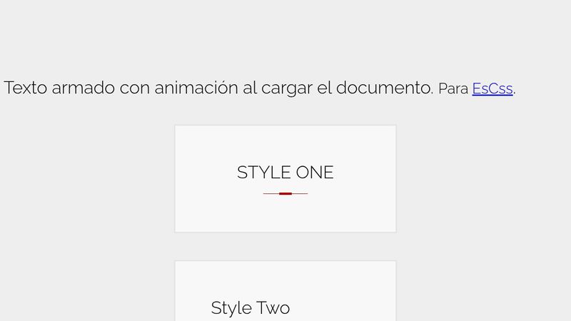 Pure CSS Page Heading / Title Styles