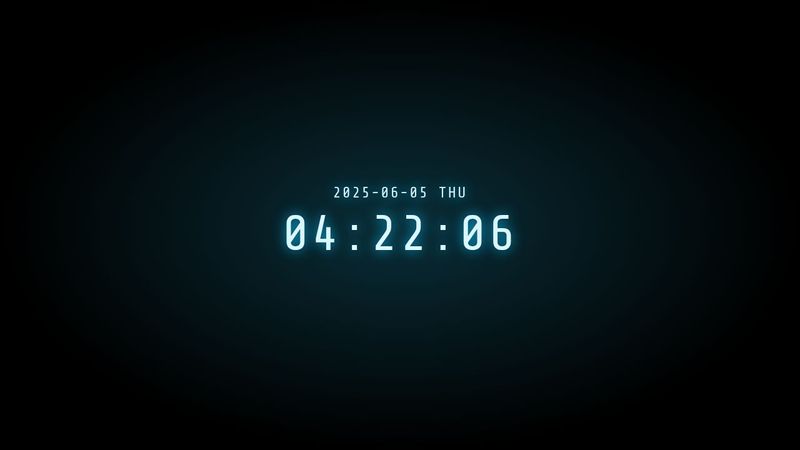Digital Clock withVue.js _ OBS