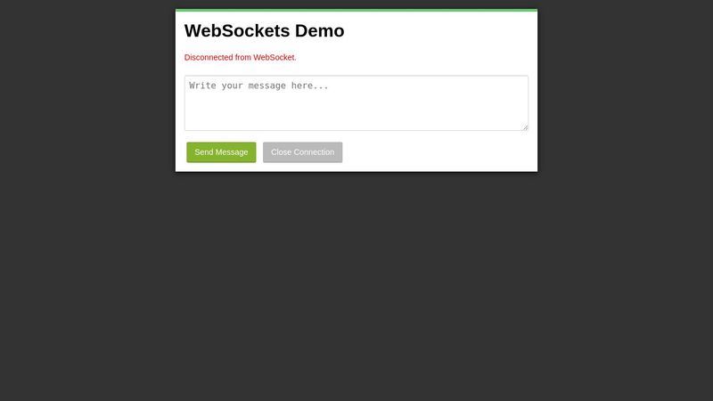 WebSockets Demo