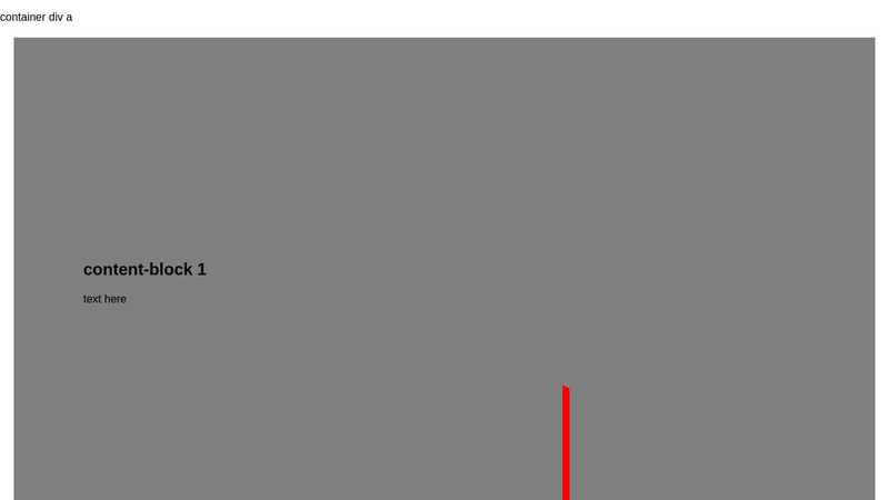 Parallax Fixed Position Blocks