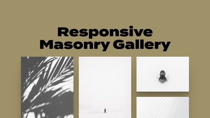 Responsive Masonry Gallery using Pure CSS