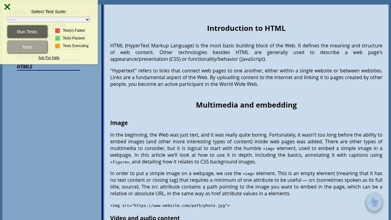 Responsive Web Design Projects - Technical Documentation Page