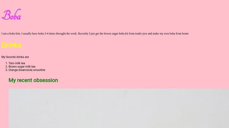 CodePen - A Pen by Kourtney Geneva Williams