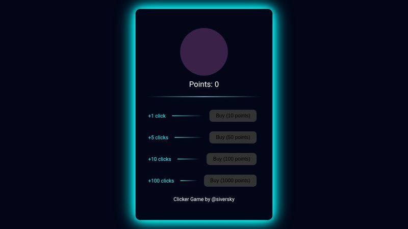 Simple Clicker Game