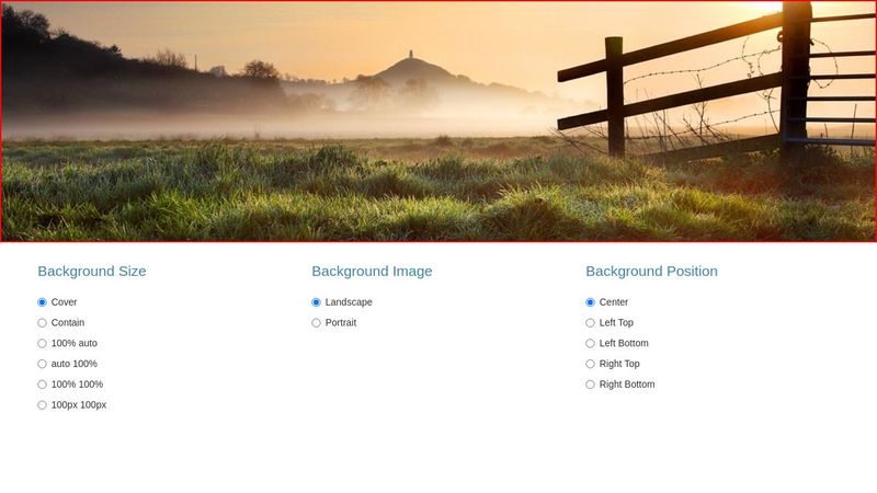 CSS Background Size