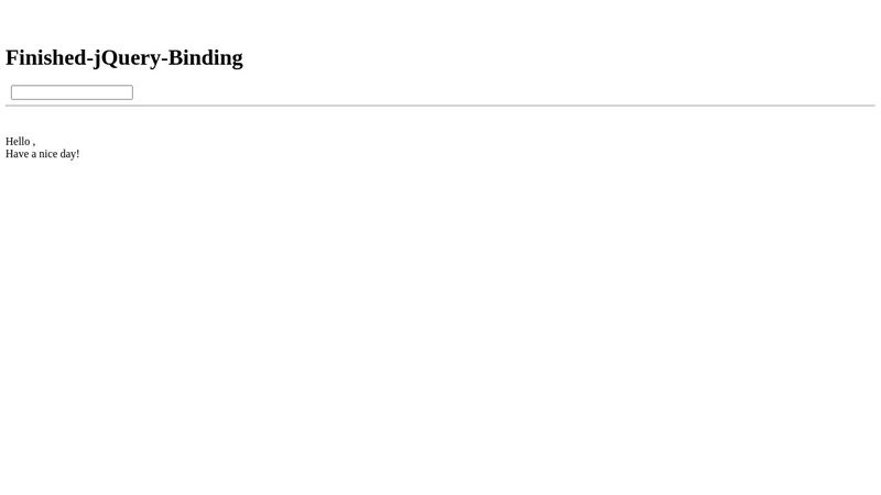 Finished-jQuery-Binding