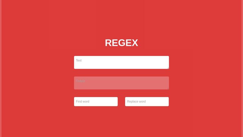 Replace Words with Regex