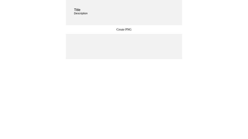 HTML2Canvas - Generate PNG Image from HTML